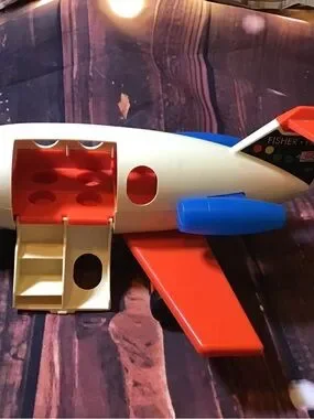 Fisher-Price | Toys | Vintage Fisherprice Play Family Fun Jet Airplane ...